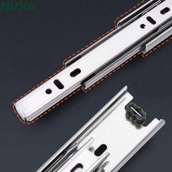 Quality Heavy Duty Ball Bearing Drawer Slides Soft Closing 250mm To 600mm Length for sale