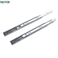 Quality Telescopic Push Open Ball Bearing Slide 45mm Width Zinc Plating for sale