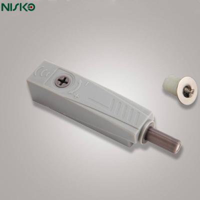 China Magnetic Push Open Latch Cupboard Door Damper Impact Protection 16–18mm for sale