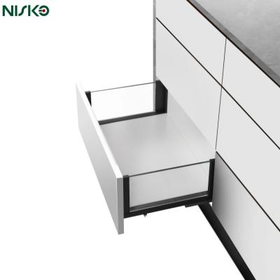 China Soft Closing Slim Merivo Box Kitchen Drawer Sliding Kitchen Cabinet Solution for sale
