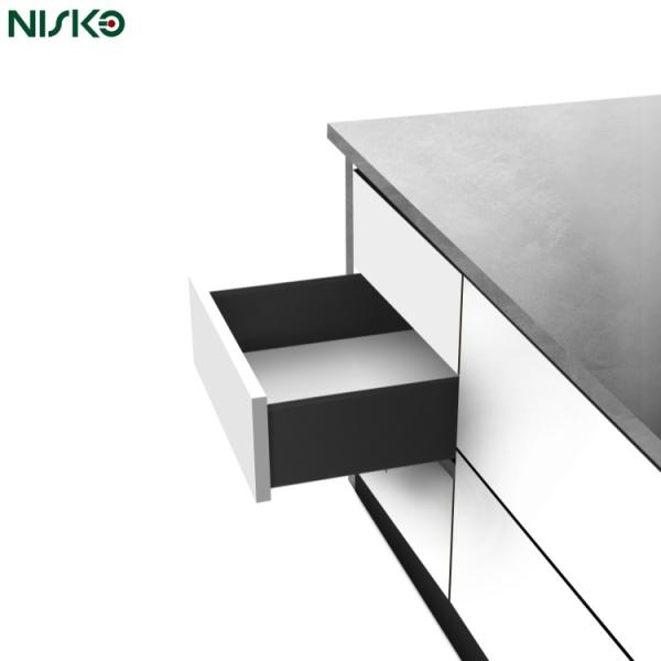 Quality Slim Soft Close Drawer Tandem Box Furniture Drawer Slide With Double Wall for sale