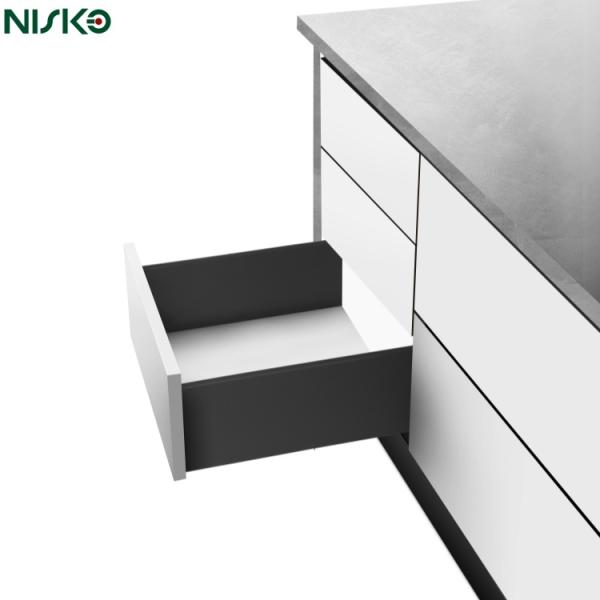 Quality Slim Soft Close Drawer Tandem Box Furniture Drawer Slide With Double Wall for sale