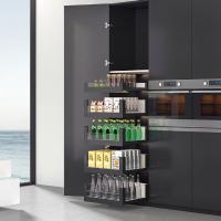 Quality 5 Tiers Inner Soft Closing Drawer Multifunctional Sliding Cabinet Baskets With for sale