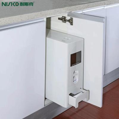 China Kitchen Rice Dispenser Rice Husk Storage Box Airtight Rice Bin Food Saver for sale