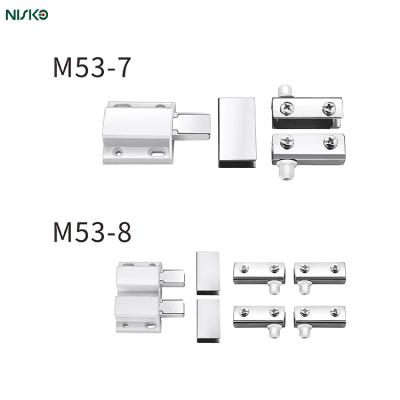 Cina Serratura per porta in acciaio inossidabile lucido, accessori per mobili M53-7 & M53-8 in vendita