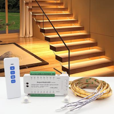 China LED Stair Tread Lights Motion Sensor Stair Lights Indoor Staircase Lighting Kit for sale