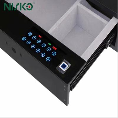 China Smart Touch Screen Password Drawer Safe Box with Fingerprint Lock Wardrobe Accessories for sale