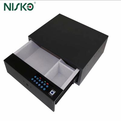 China Smart Touch Screen Password Drawer Safe Box with Fingerprint Lock Wardrobe Accessories for sale