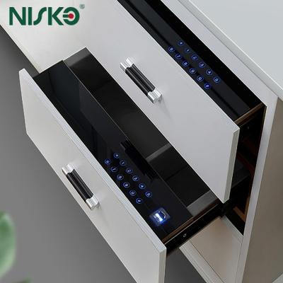 China Smart Touch Screen Password Drawer Safe Box with Fingerprint Lock Wardrobe Accessories for sale