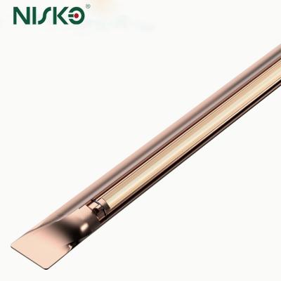 China Rotatable Adjustable Angle Led Cabinet Light Bar 48V Surface Mounted Track Linear Light for sale