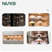 China Manual Scan Switch Touch Sensing Motion LED Closet Light Adjustable Angle Spotlight 3000K 4000K for sale