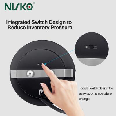 China Built-In Ceiling Light 3W LED Round Simple Spotlight Surface Mount Mini Cabinet Lamp for sale