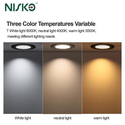 China Built-In Ceiling Light 3W LED Round Simple Spotlight Surface Mount Mini Cabinet Lamp for sale