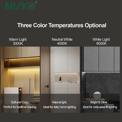 China Ultra-Thin LED Sensor Light Ceiling Linear Batten Light Surface Mounted Stairs Lighting for sale