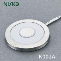 China DC 5V Surface Mounted LED Cabinet Light Round Ceiling Light with Knob Switch 3000K 4000K for sale