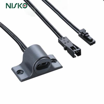 China Mini Centralized Control Switch 12mm Push Button Switches With 2 wires for Car Horn for sale