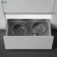 China NISKO Heavy Duty Pull Out Drawer Basket for Pots Pans 45-70cm Base Cabinet Storage for sale
