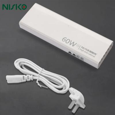 China NISKO 60W Multi-Port Cabinet LED Light Power Adaptor for sale