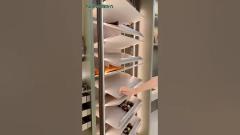 Too many shoes?TRY our elegant ☆ rotating shoes rack | Storage Solution for Modern Homes