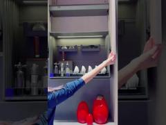 Smart Lift Basket: Effortless Kitchen Organization with a Touch!