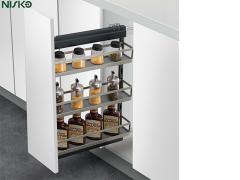Wire Spice Rack: Deep Storage + Modular Design for Kitchens