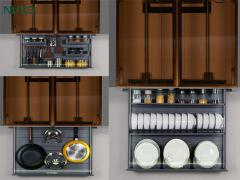 Upgrade Your Kitchen Storage with a Sleek Electric Lift Basket – Smooth, Silent & Stylish!