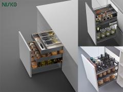 kitchen supplies｜Pull out multi-purpose basket #storagesolutions　#kitchen #home #hardware