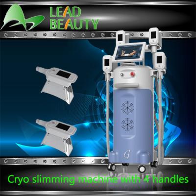 China Fat Feeze non-invasive weight loss lipocryo 4 handles cryolipolysis machine for sale