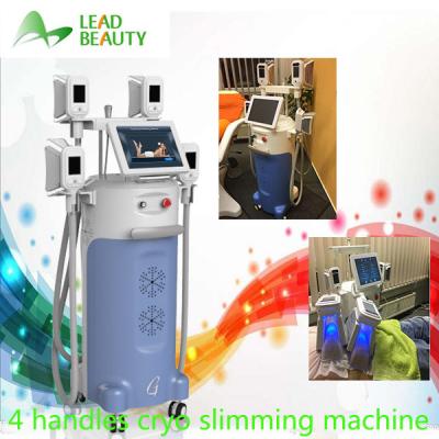 China Cryo slim freezer cryotherapy cool shape with 4 handles cryo fat freezing machine for sale