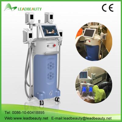 China Fat freezing body machine 4 handles cryolipolysis slimming on Sale for sale
