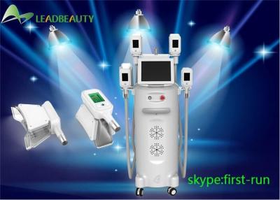 China Body sculpting portable cryolipolysis device cool machine with 4 handles cryolipolysis slimming machine for sale