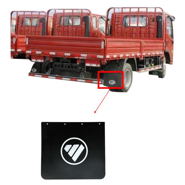 Quality Black Hard Rubber Wheel Mudguard for Foton Aumark Truck 1B20085000012 Competitive for sale