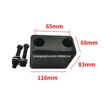 China 2016- Foton Aumark All Terrain Protection Box Rubber Pier Rear Car Buffer Collision Block for Delivery Truck for sale