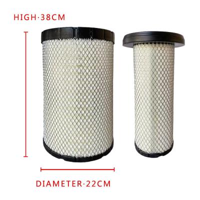 Cina Online Foton Aumark Truck Parts 2238 Cartuccia per filtro dell'aria con colla del prodotto originale in vendita