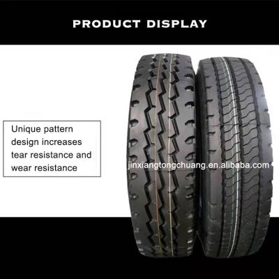 China Balck Foton Aumark Heavy Tires Suitable For Trucks Dump Trucks 8.25R20/6.5 with Design for sale