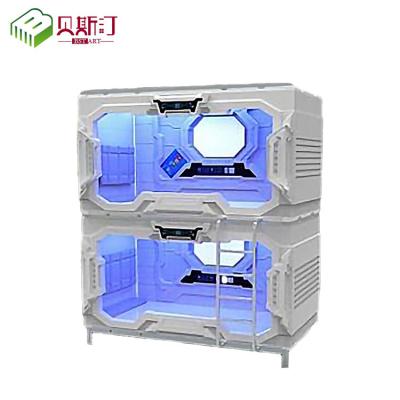 China Hot Sale Single & Double Soundproof Capsule Hotel Beds Customised Plastic Blister Semi-Finished Parts Cutting Processing Service for sale