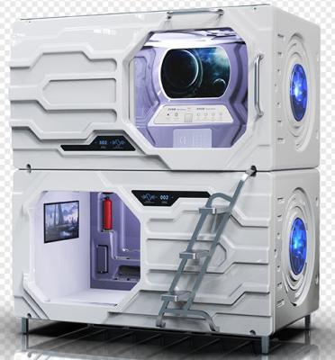China Custom New Hotel Guest Room Space Warehouse Model Prefabricated Room Capsule Capsule Plastic Shell Customised for sale