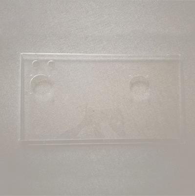 China Embedded Clear Acrylic Equipment Shell,Recessed Mount Transparent Acrylic Protective Casing Dustproof Invisible Outer Cover for Intelligent Control Panel Electronic Module Semi-Finished Housing for sale