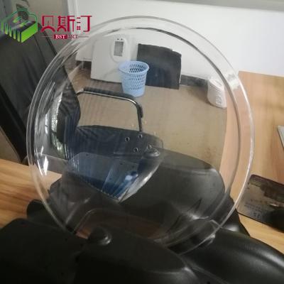 China Customized Vacuum Formed Acrylic Dome Spheres with Cutting Service-PVC/PP/PC/PET Materials for sale