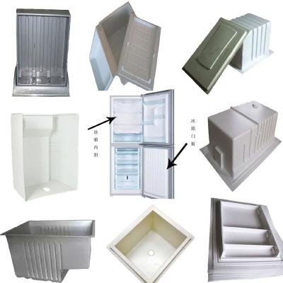China Fridge Refrigerator Inner Container ABS Vacuum Forming Process Thermoforming Plastic for sale