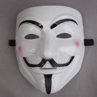 China V for Vendetta Masks From Popular Halloween Movie Masquerade Costume Party Items for Birthday Custom Cutting Processing Service for sale