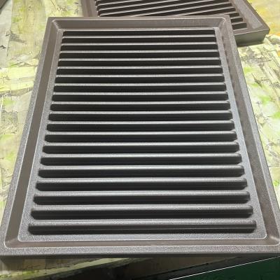 China Custom ABS Plastic Air Conditioner Outer Shell Thick Thermoformed AC Enclosure for Household & Commercial HVAC Units for sale