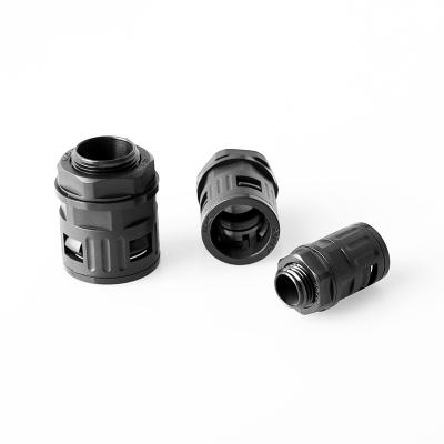 China Straight Connector for Nylon Corrugated Tubings PG9-AD13.0 | Professional manufacturer | Free Sample for sale