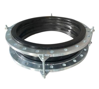 China 10° 15° Deflection Angle Large Diameter Rubber Expansion Joint for sale
