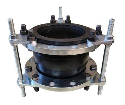 China DN250 Reinforced Rubber Expansion Joint Single Ball EPDM Bellows Expansion Joint for sale