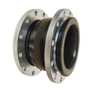 Quality Single Sphere EPDM Rubber Expansion Joint with Carbon Steel galvanized Flange for sale
