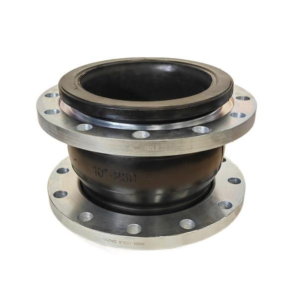 Quality Single Sphere EPDM Rubber Expansion Joint with Carbon Steel galvanized Flange for sale