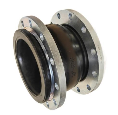 Quality Single Sphere EPDM Rubber Expansion Joint with Carbon Steel galvanized Flange for sale
