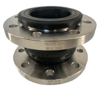 China DN100 PN16 Joint Expansion Rubber SS30408 Flange Expansion Joint Malaysia for sale