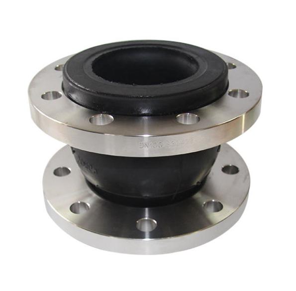 Quality EPDM Rubber Expansion Joint with Galvanised Carbon Steel Floating Flange for for sale
